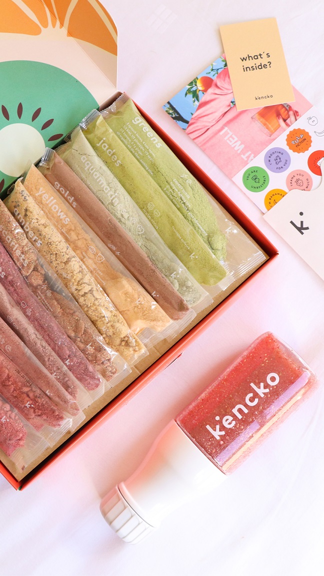 Kencko : No-fuss instant smoothies, All the vitamins and fiber. 10% off ...